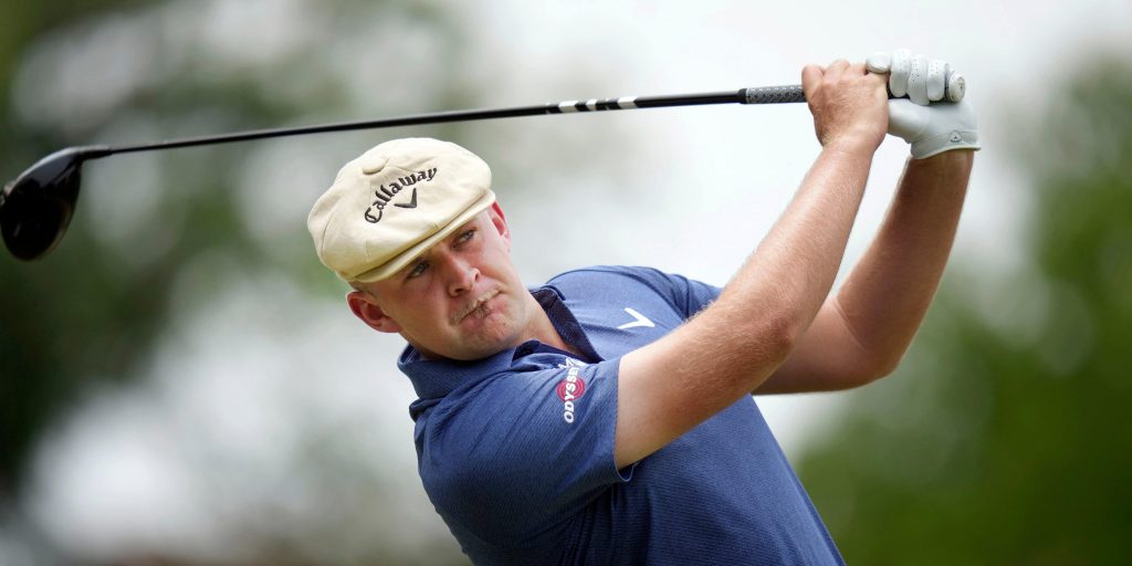 Harry Hall opens three-stroke halfway lead at Charles Schwab Challenge