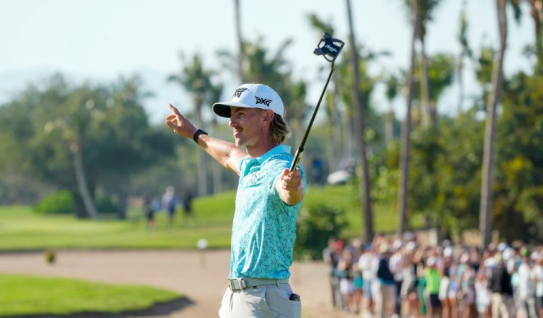 The interesting bag choices Jake Knapp made for his maiden tournament ...